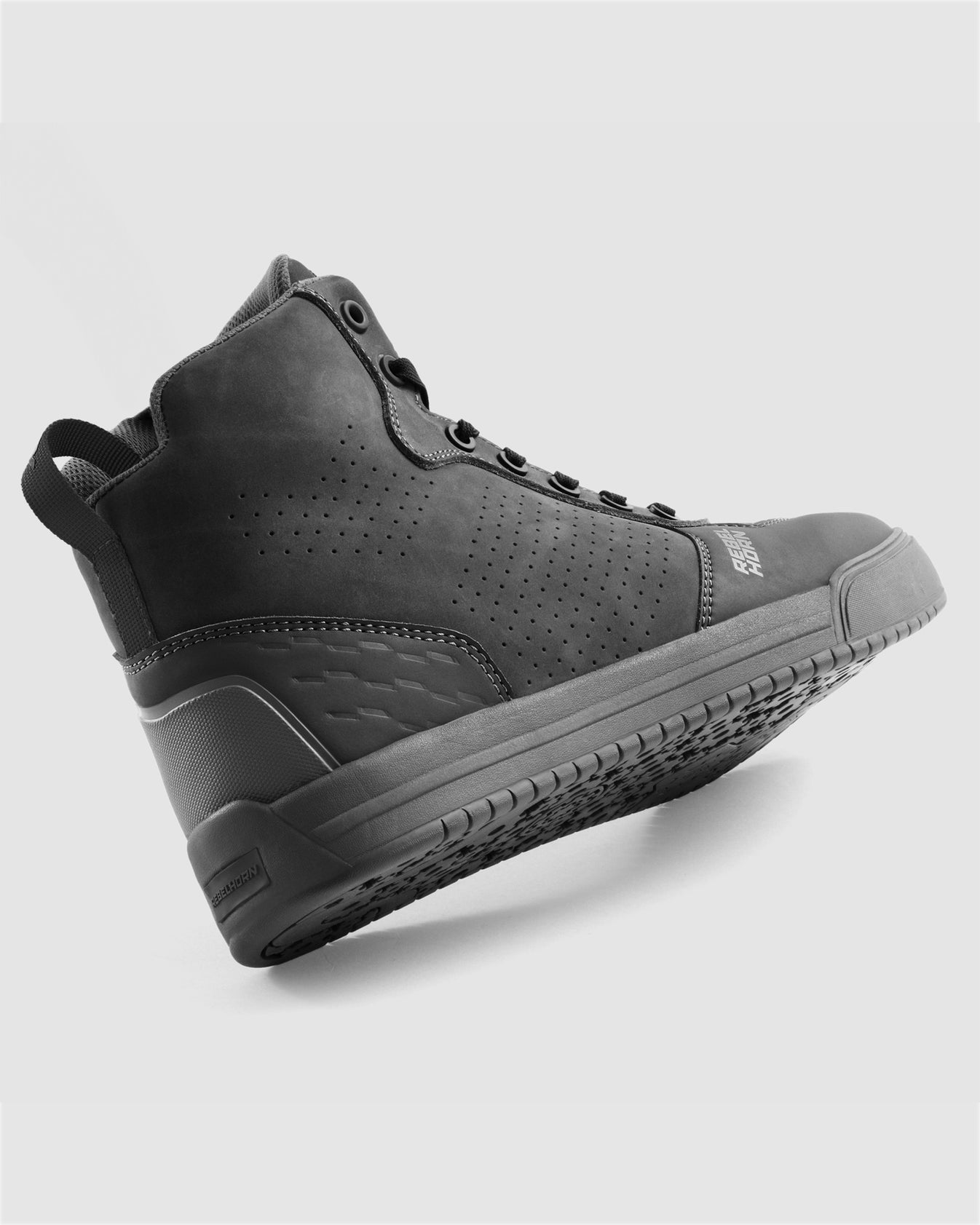 Spike Motorcycle Boots Black | Rebelhorn Official